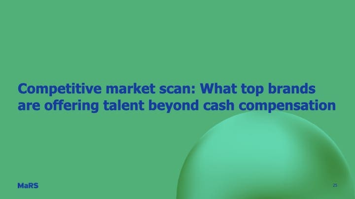 Competitive market scan: What top brands are offering talent beyond ...